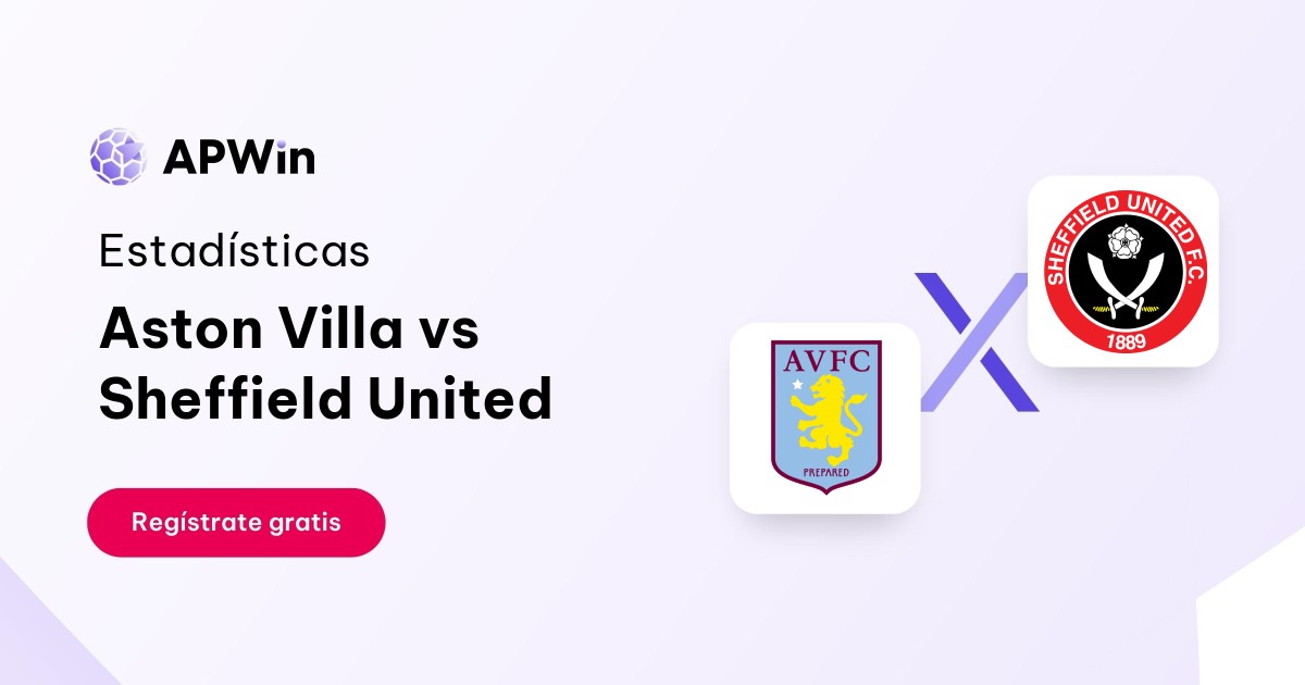 Aston Villa Vs Sheffield United Estadísticas 22 12 2023 Apwin