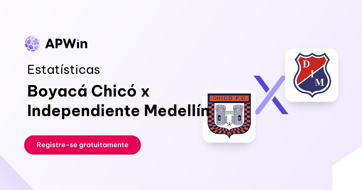 Boyacá Chicó x Independiente Medellín: Placar ao Vivo, H2H e Resultados Boyacá Chicó x Independiente Medellín: Placar ao Vivo, H2H e Resultados