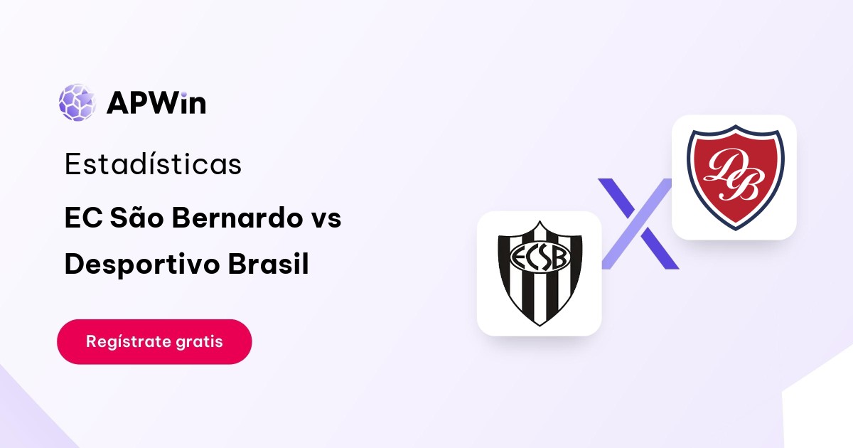Pronóstico: EC São Bernardo vs Desportivo Brasil - Paulista A3 2025 Pronóstico: EC São Bernardo vs Desportivo Brasil - Paulista A3 2025